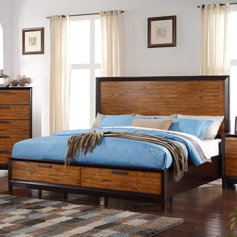 Crown Mark Mumford King Bed B1800-K-HB/B1800-K-FBD/B1800-KQ-RAIL ...