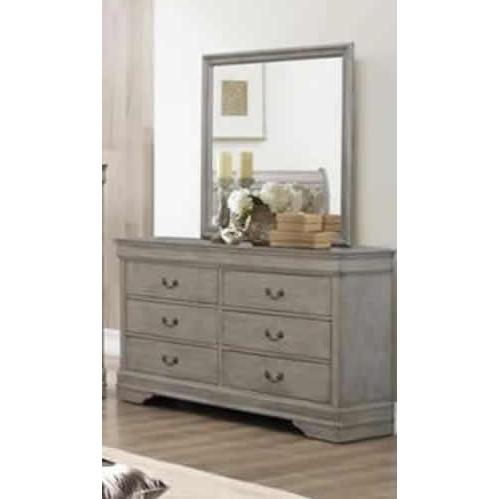 Crown Mark Louis Philip 6-Drawer Dresser B3500-1 – Palacio Furniture